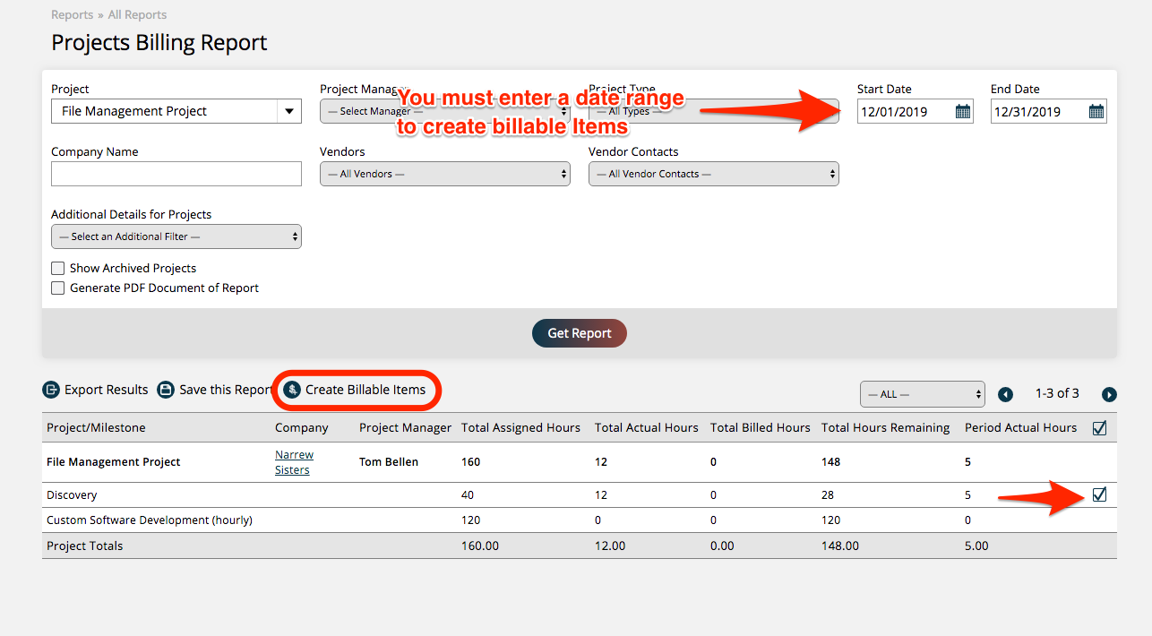 Service Billing Groups
