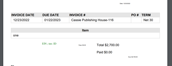 Create Free-form Installments
