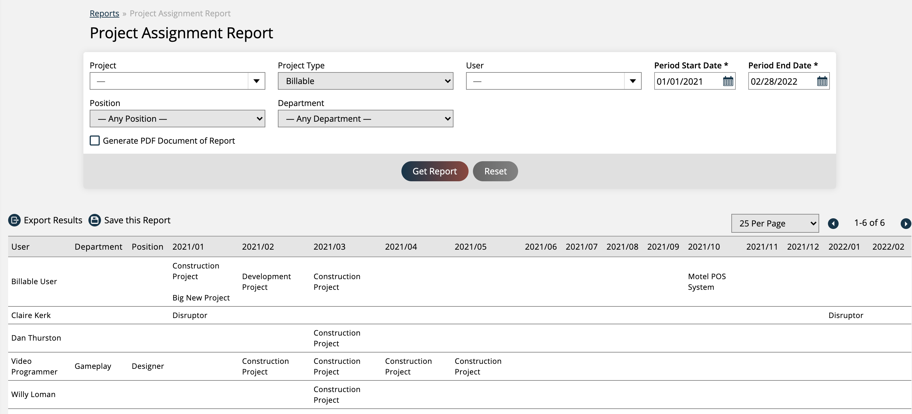 Project Assignment Report