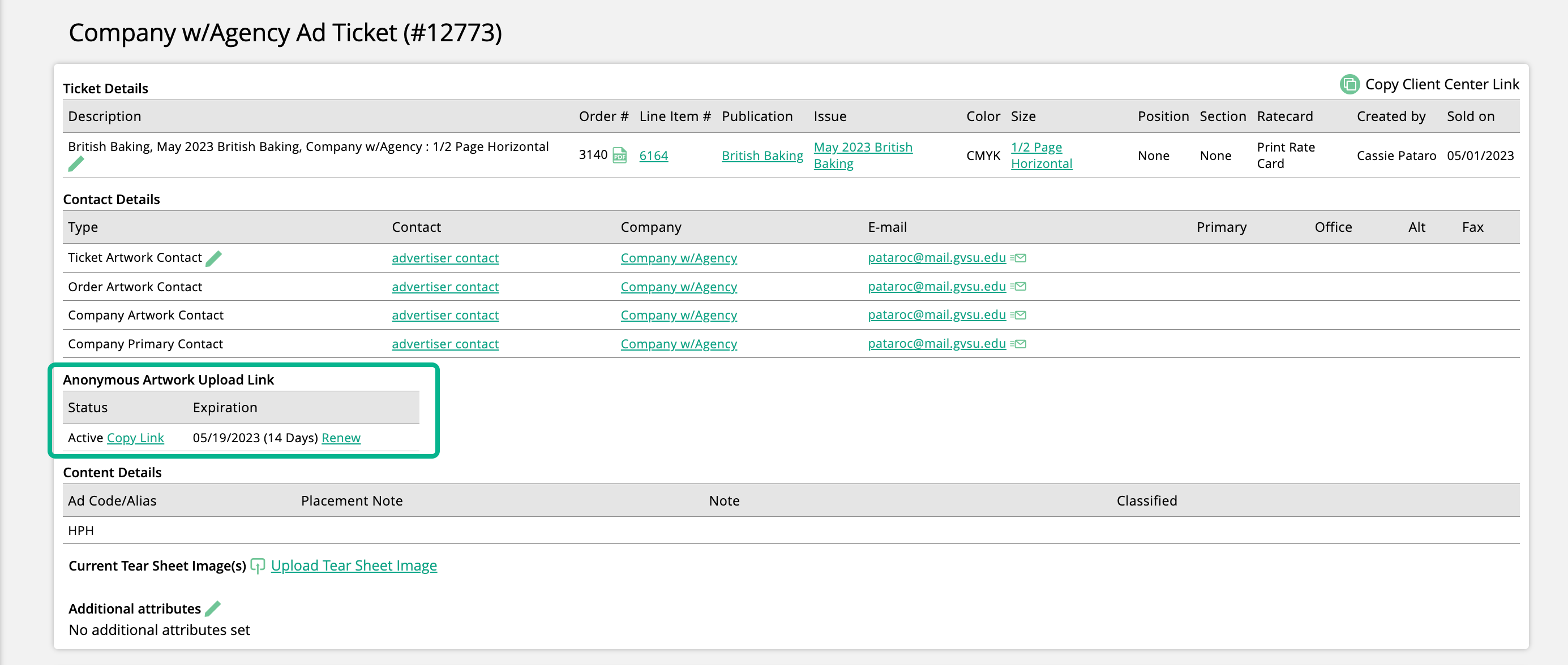 Managing Your Product Tickets