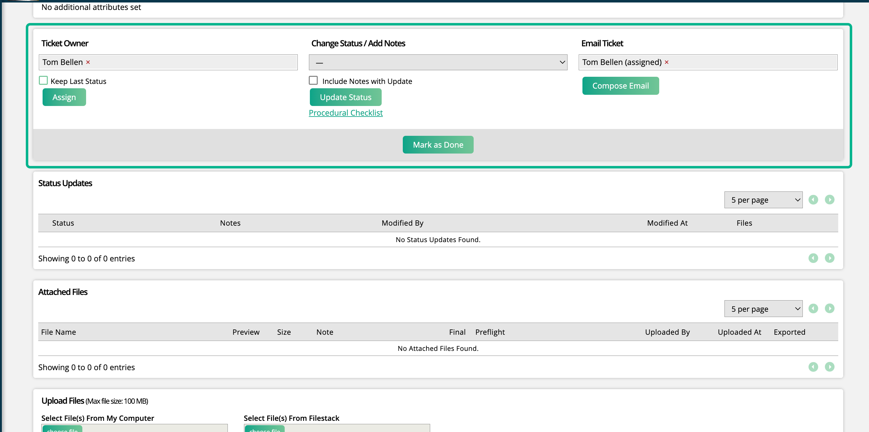 Managing Your Product Tickets