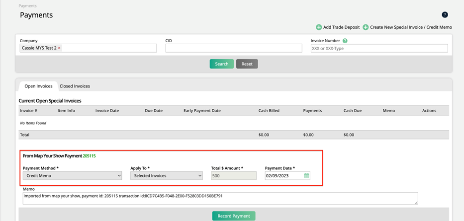 Map Your Show Lockbox