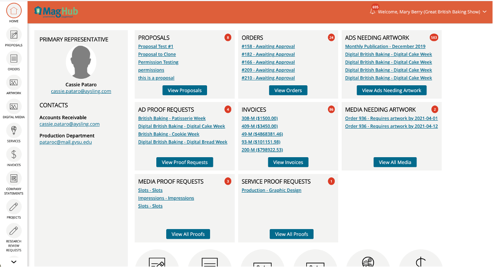 Custom Portal Design