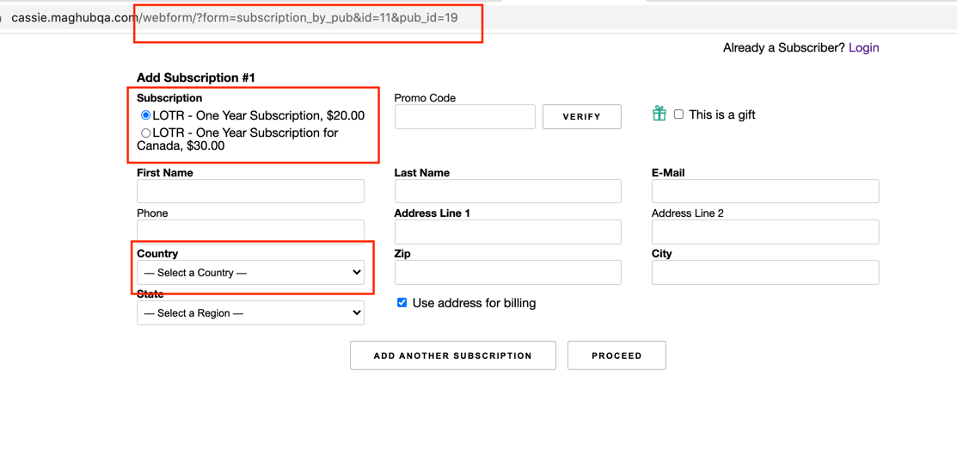 Adding Subscription Webform Restrictions