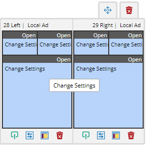 Right Click Actions Layout