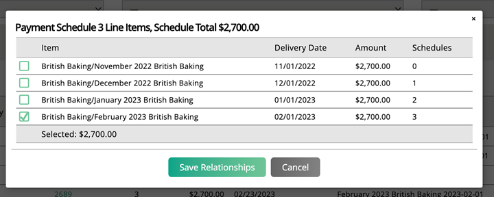 Create Free-form Installments