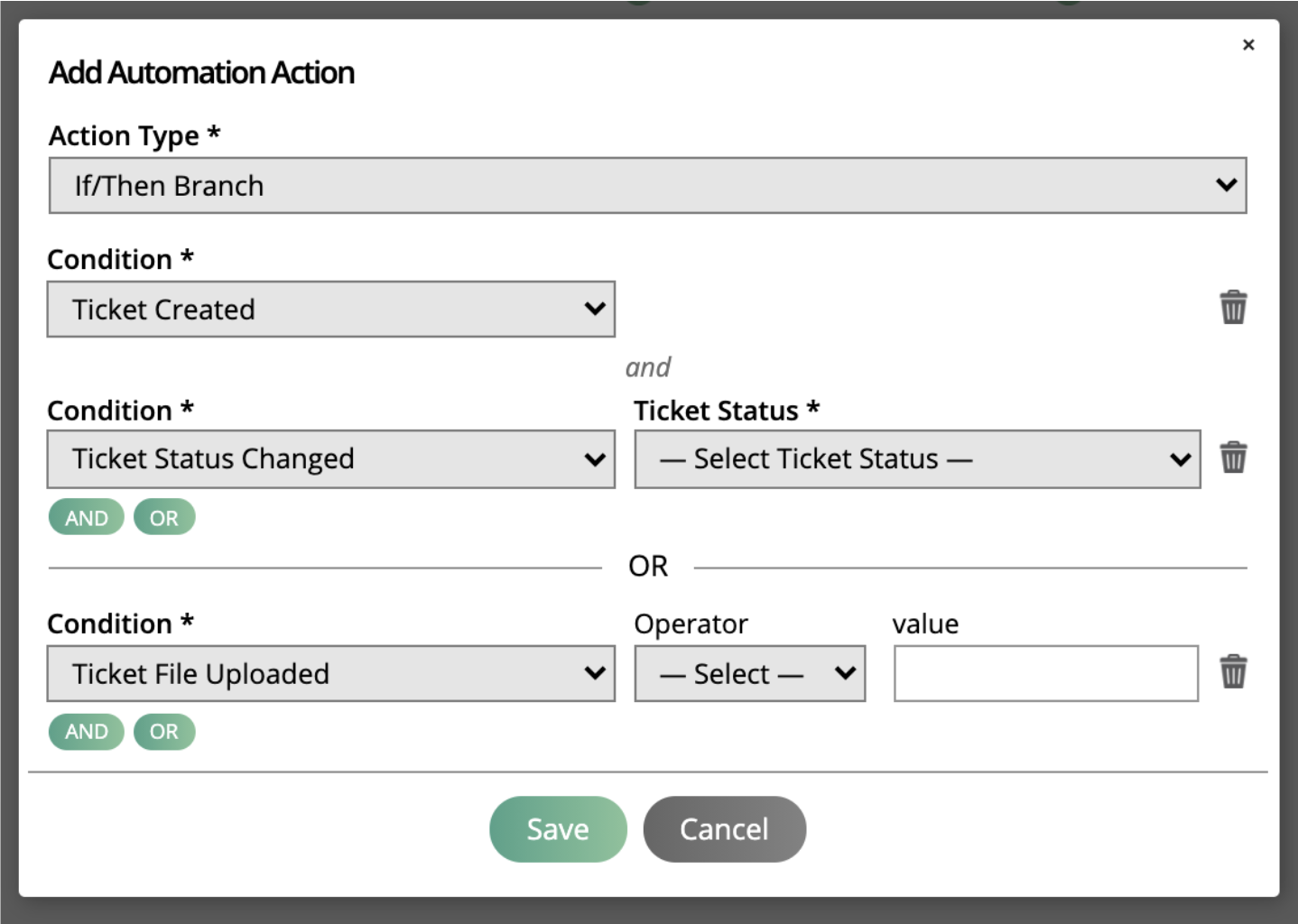 Ticket Automation Workflows