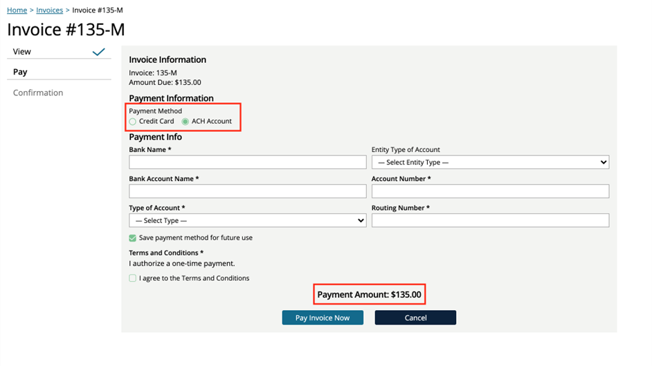 Adding a Surcharge for Credit Card Payments